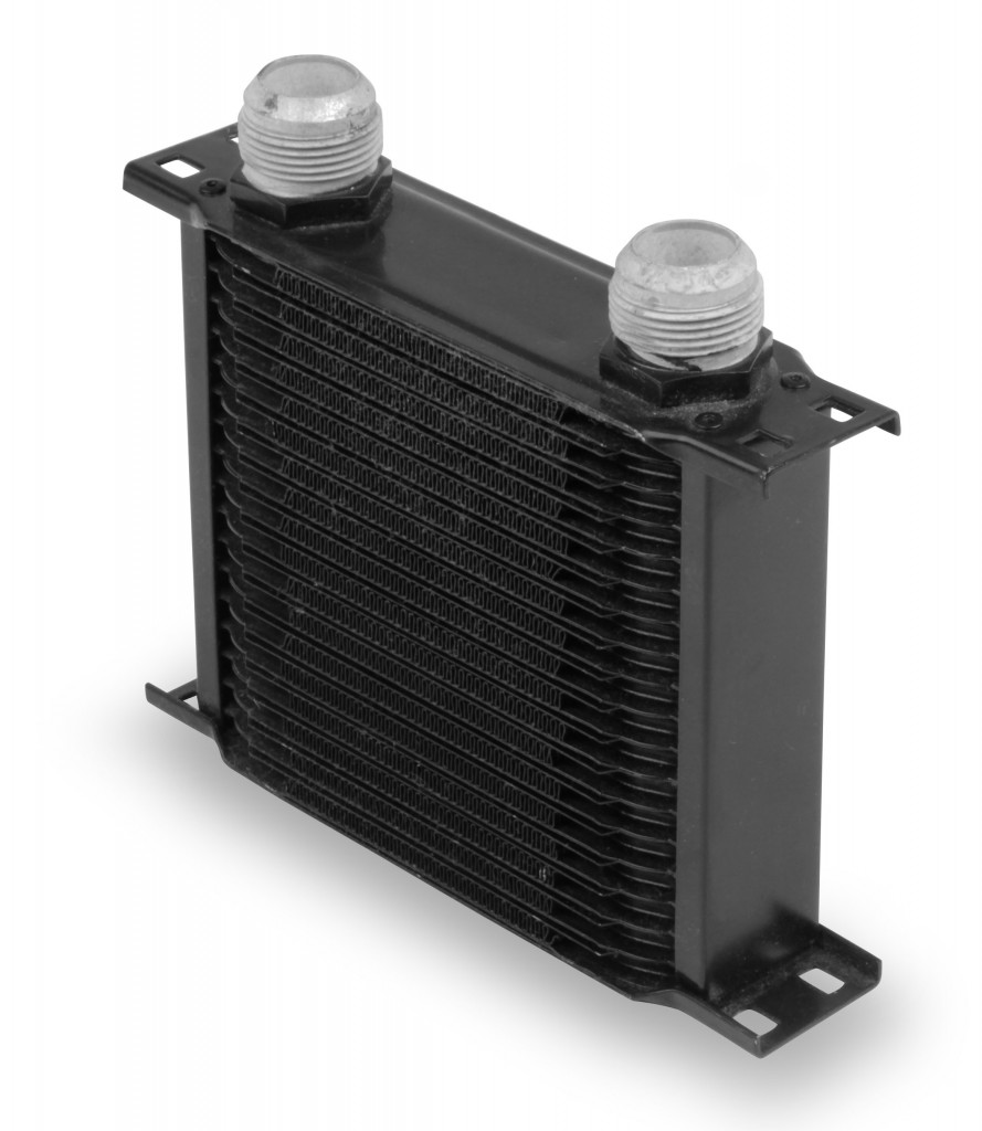 Earls 19 Row Oil Cooler -16 AN Black - Earls Performance Plumbing