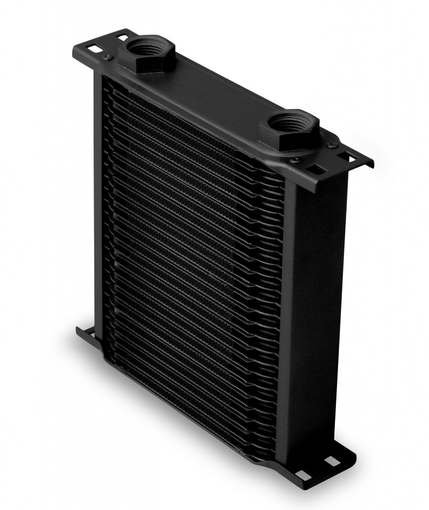 Earls 25 Row Oil Cooler Core Black - Earls Performance Plumbing