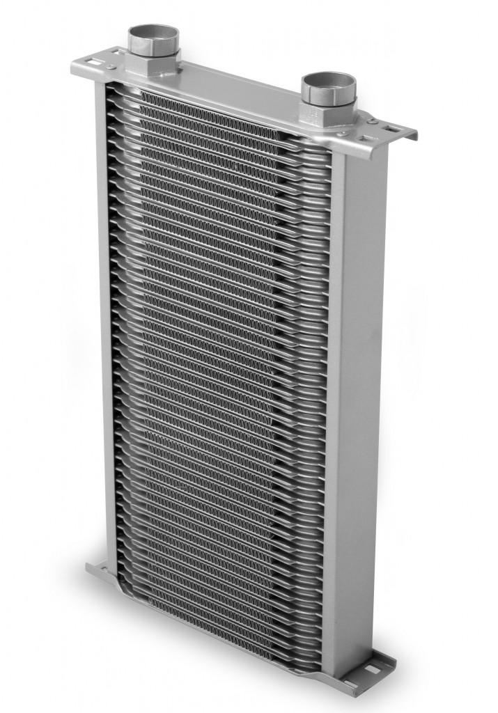Earls 42 Row Oil Cooler Core Grey - Earls Performance Plumbing