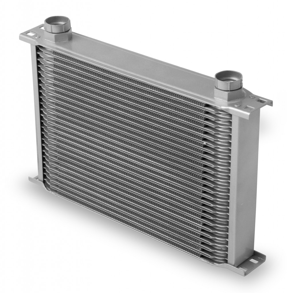 Earls 25 Row Oil Cooler Core Grey - Earls Performance Plumbing