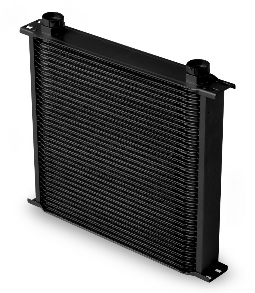Earls 34 Row Oil Cooler Core Black - Earls Performance Plumbing