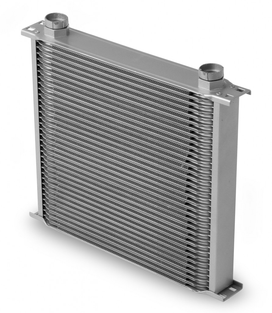 Earls 34 Row Oil Cooler Core Grey - Earls Performance Plumbing